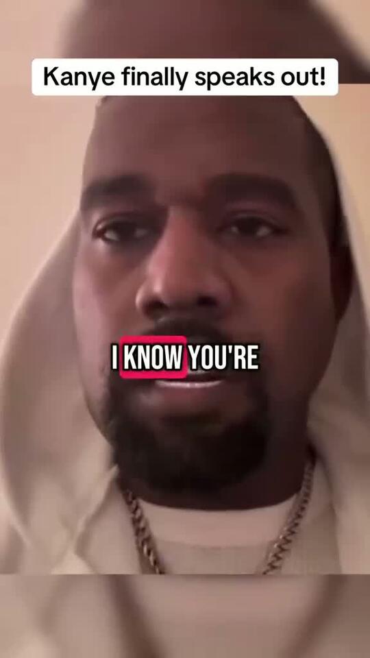 Kanye West speaks out part one #fyp - NewsBreak
