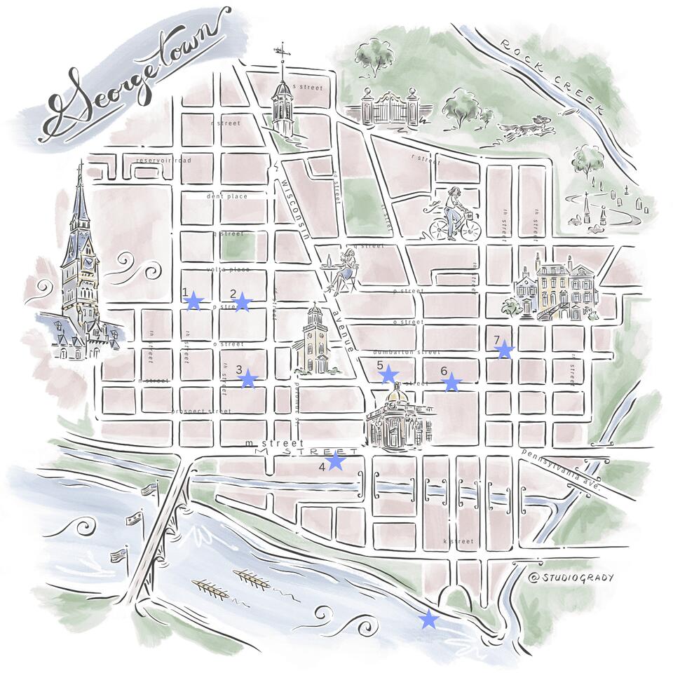 Georgetown House Tour 2026 Map & Walking Tour - NewsBreak