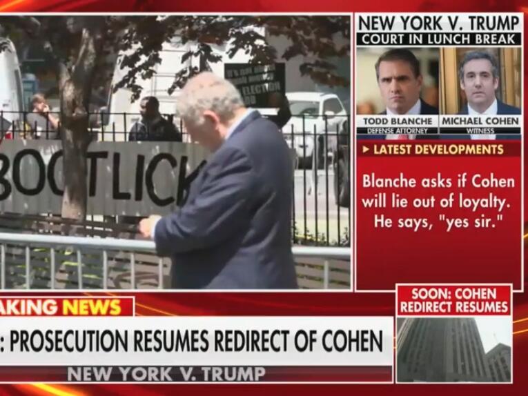 ‘BOOTLICKERS’: Fox News Shows Protestors Mocking Trump Surrogates ...