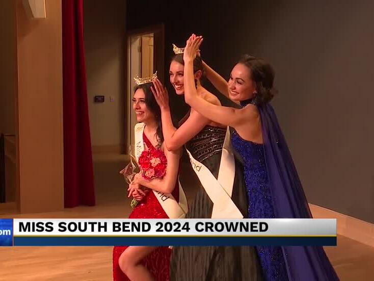 Meteorologist Maci Tetrick passes on title to newly crowned Miss South Bend