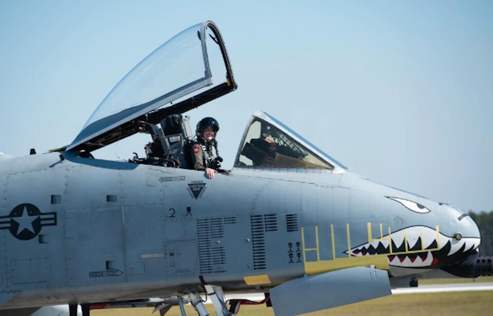 Capt. Taylor Bye earned the Air Combat Command Airmanship Award after ...