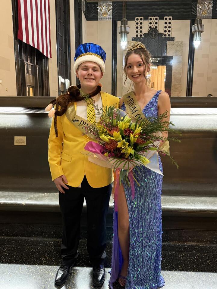 Cael Juon and Leah Knauss Named 2026 Prom King and Queen - NewsBreak