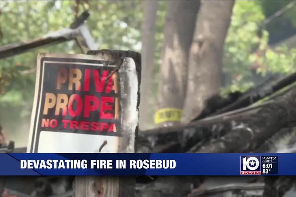 Devastating fire in Rosebud destroys local family's home - NewsBreak