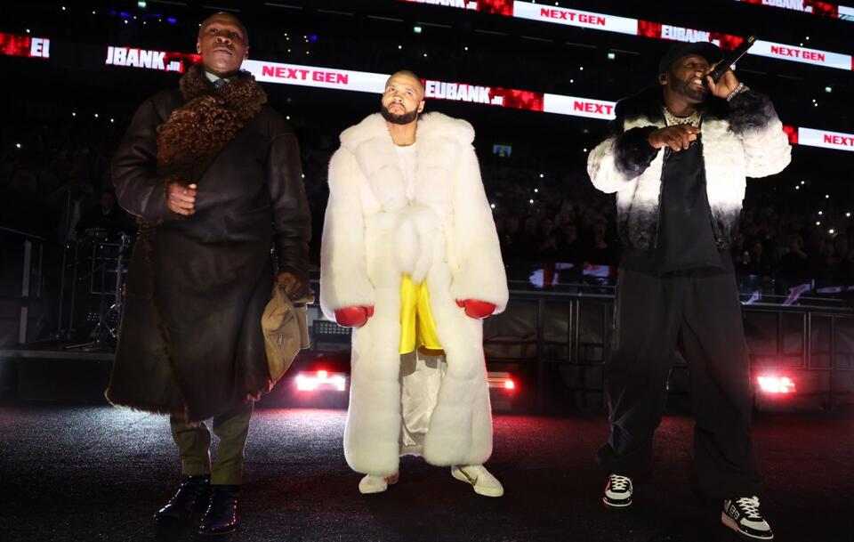 Watch 50 Cent soundtrack Chris Eubank Jr’s ring walk at Conor Benn ...