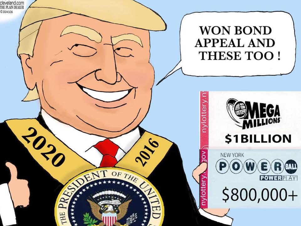 Trump bond: Darcy cartoons