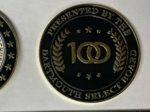 Centennial coins mark the ‘minted’ memories of town residents
