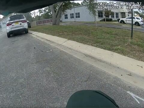 Sheriff’s office video shows deputy mistaking acorn for gunshot noise