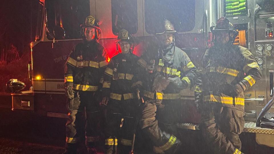 Swansboro firefighters battle overnight blaze involving shed, vehicles ...