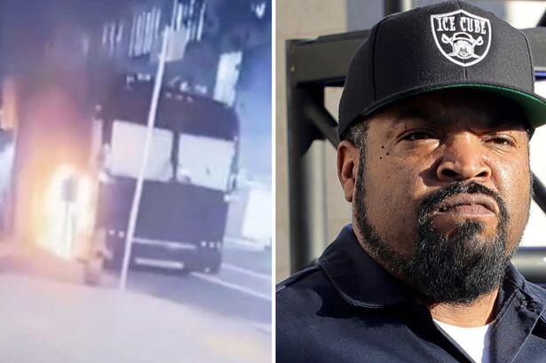 Ice Cube breaks silence after his tour bus caught on fire sparking ...