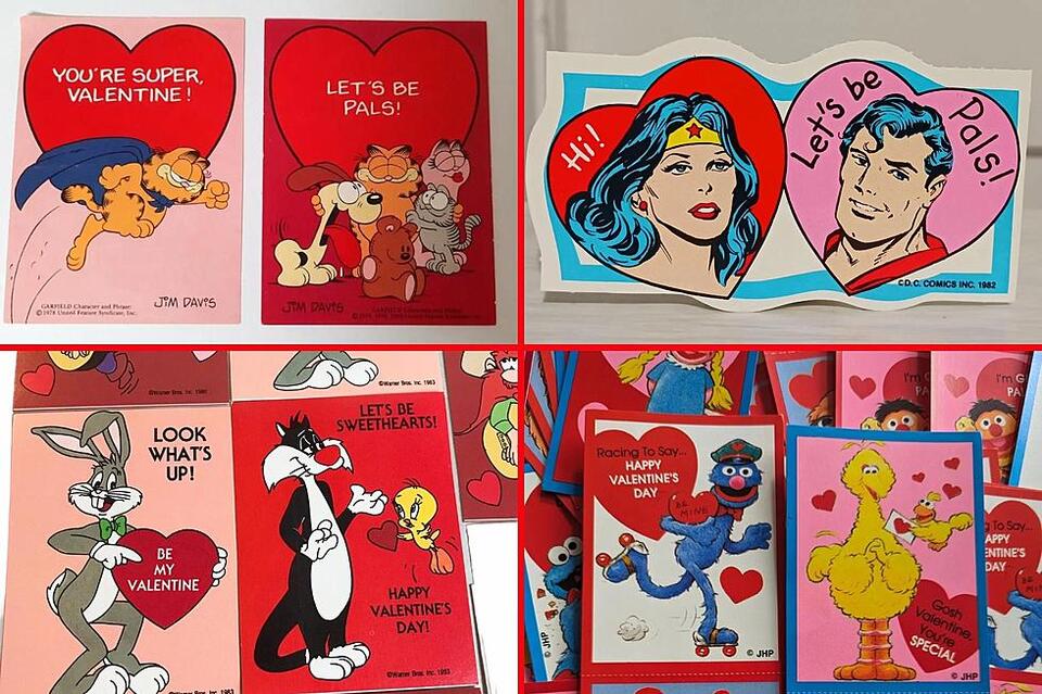 45 Totally Retro Valentine’s Day Cards ’80s and ’90s Kids Will ...