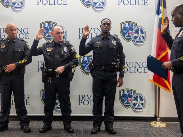 Irving Police Department Elevates Officers to Key Leadership Roles Amid ...