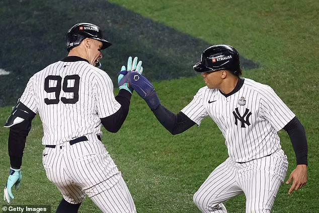 Aaron Judge sends message to Juan Soto as he breaks silence on ex-Yankees teammate's $765m Mets ...