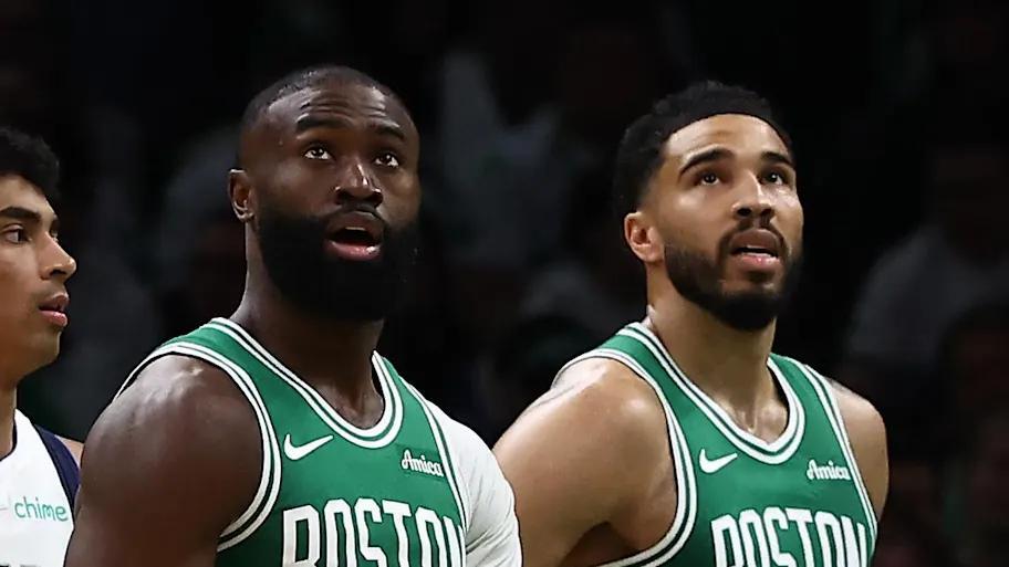 Jaylen Brown and Jayson Tatum wasted no time in silencing the doubters ...