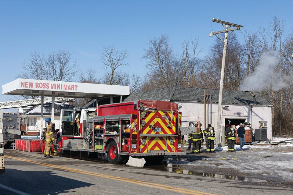 Fire destroys New Ross Mini Mart - NewsBreak