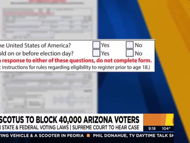 RNC asking SCOTUS to block 40,000 Arizona voters