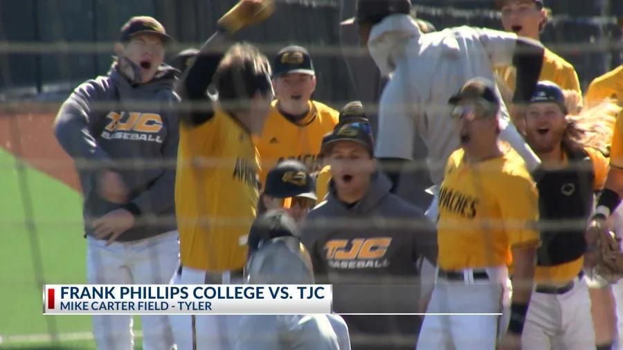 TJC baseball blasts Frank Phillips College to open 2026 season - NewsBreak