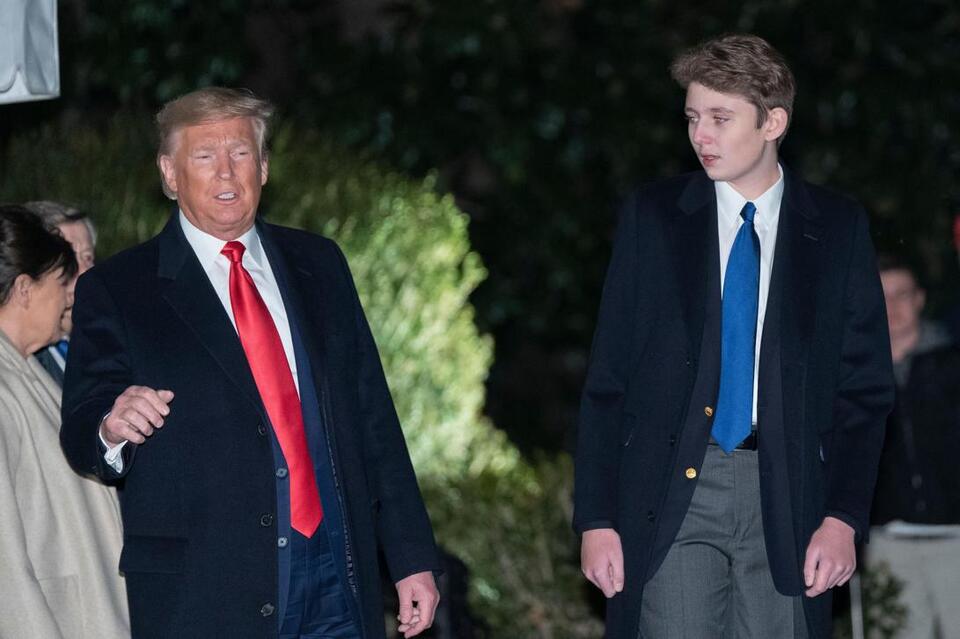 Man guilty of assaulting woman after Barron Trump called UK police ...
