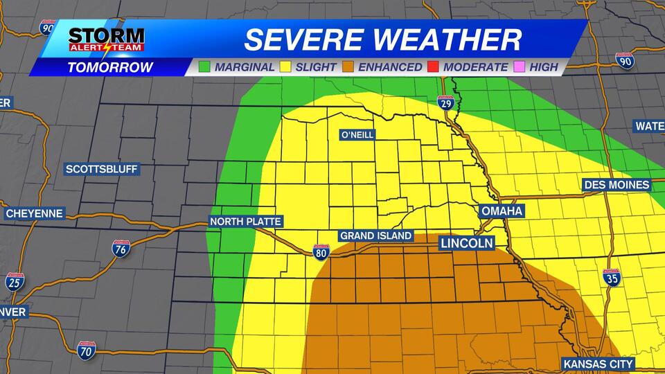 Severe storms expected Monday - NewsBreak