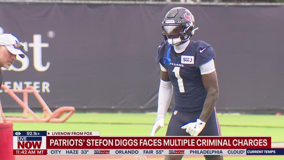 Patriots' Stefon Diggs charged with felony strangulation, denies ...