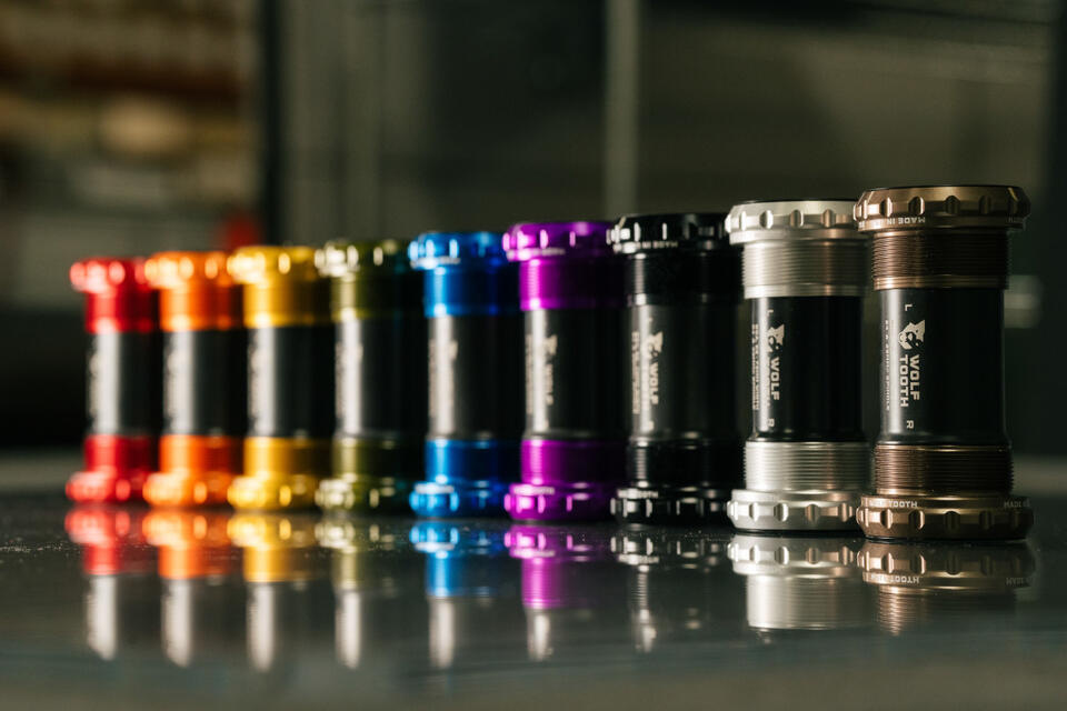 Wolf Tooth Reveals Expanded Bottom Bracket Colors for Custom Dream ...