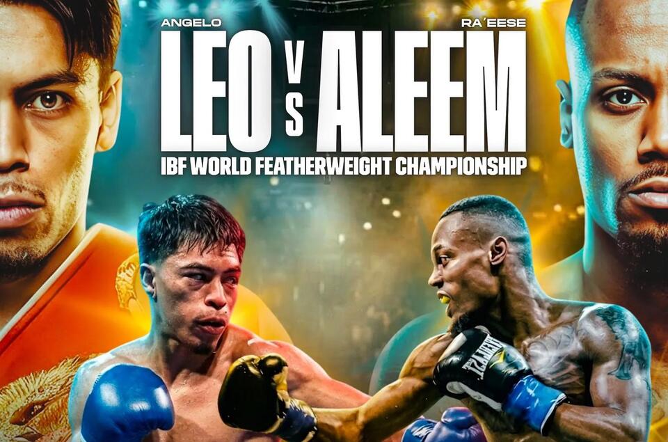 Angelo Leo vs Ra’eese Aleem official for May 9th on DAZN - NewsBreak