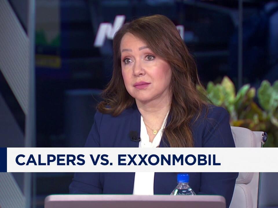 CalPERS CEO Marcie Frost on voting against Exxon Mobil board and Elon ...