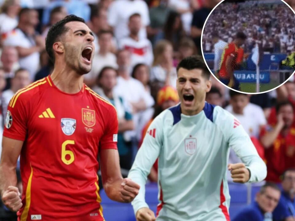 Mikel Merino pays homage to dad’s 1991 celebration after 2024 Euro win