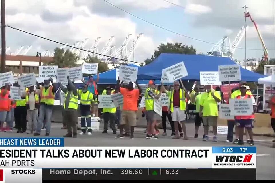 President of the ILA local Chapter 1414 calls new labor contract record ...