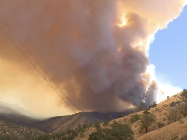 More evacuation orders issued for Borel Fire burning off the 178 ...