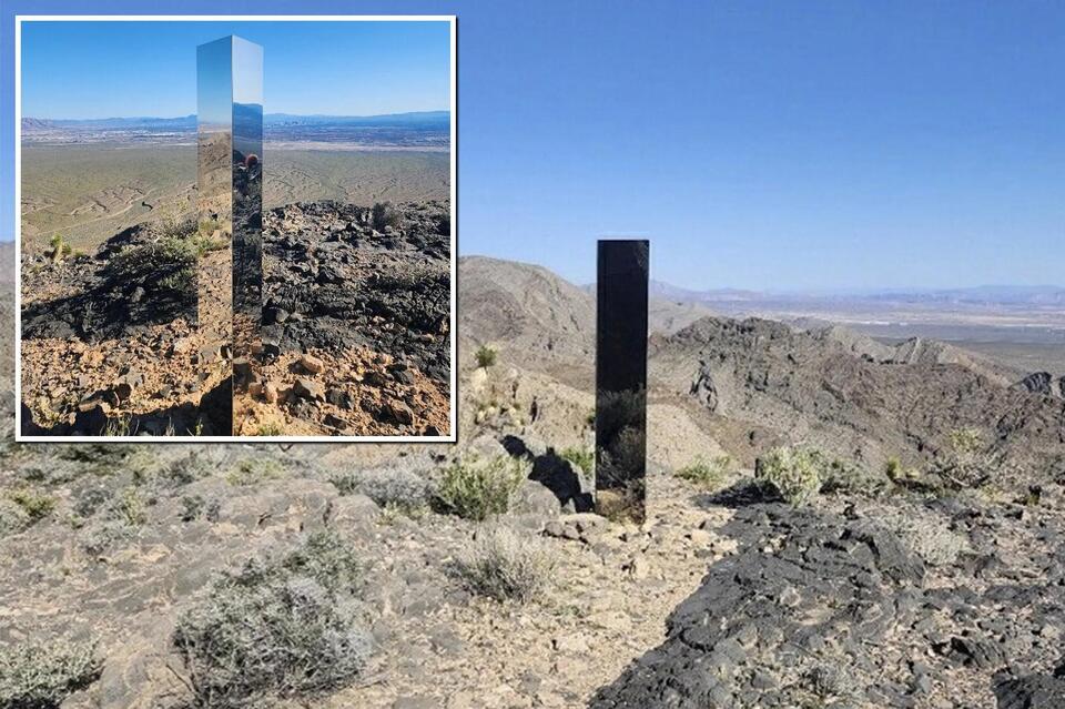 ‘Mysterious’ monolith appears in Las Vegas desert, baffling locals: ‘We ...