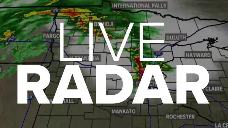 RADAR: Strong thunderstorms roll through Twin Cities - NewsBreak