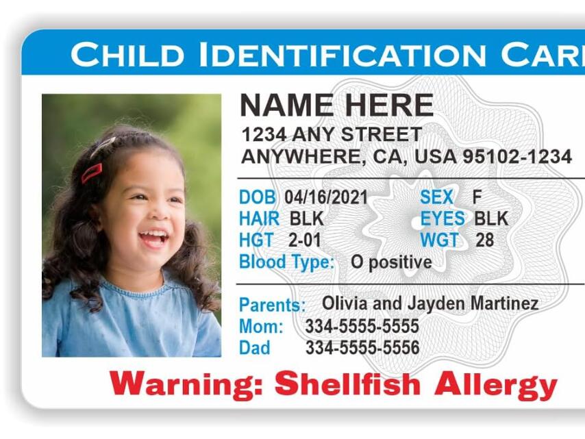 Free Child ID Card Program in Massapequa