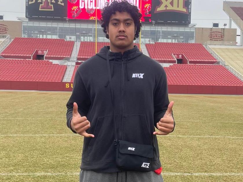 Rising 2025 Utah OL Brian Tapu recaps first-ever visit to Michigan
