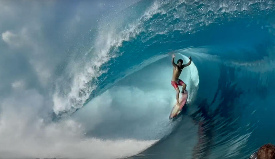 Matahi Drollet Surfed Possibly ‘The Best Wave Ever Paddled at Teahupo’o ...