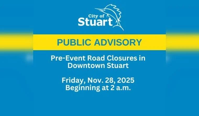 Stuart Braces for Road Closures Ahead of 26th Christmas on Main Street ...