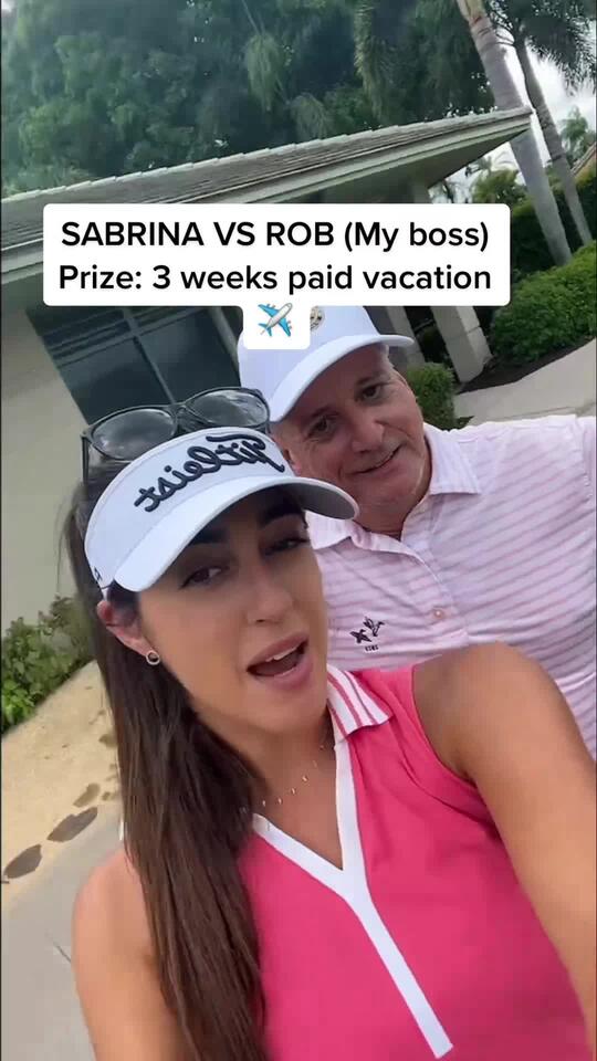 Sabrina VS Rob my boss for 3 weeks paid vacation Watch till the end his ...