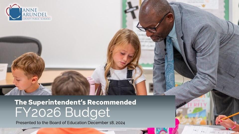 Dr. Bedell Submits $1.8 Billion AACPS Budget to County - NewsBreak