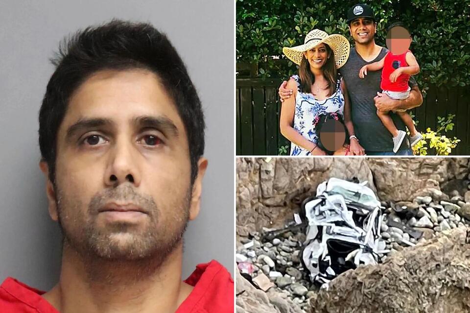 Dharmesh Patel, dad who allegedly tried to kill family, seen for first ...