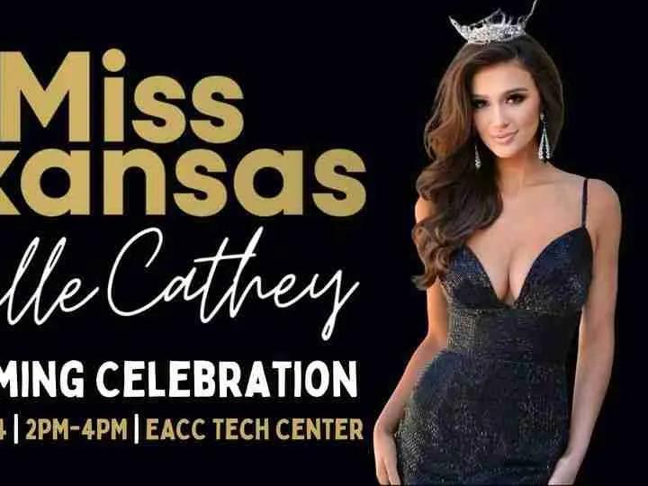 Homecoming celebration for Miss Arkansas Camille Cathey planned for July 14