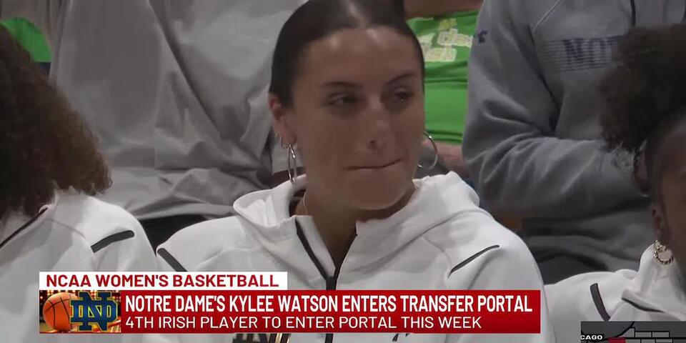 Notre Dame senior forward Kylee Watson enters transfer portal - NewsBreak