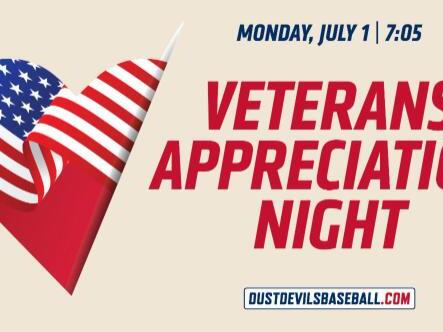 Dust Devils host Veterans Appreciation Night at Gesa Stadium