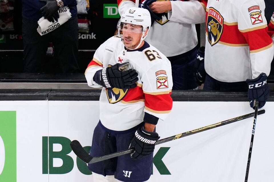 Marchand has 2 assists to help Panthers win 4-3 in his emotional return ...