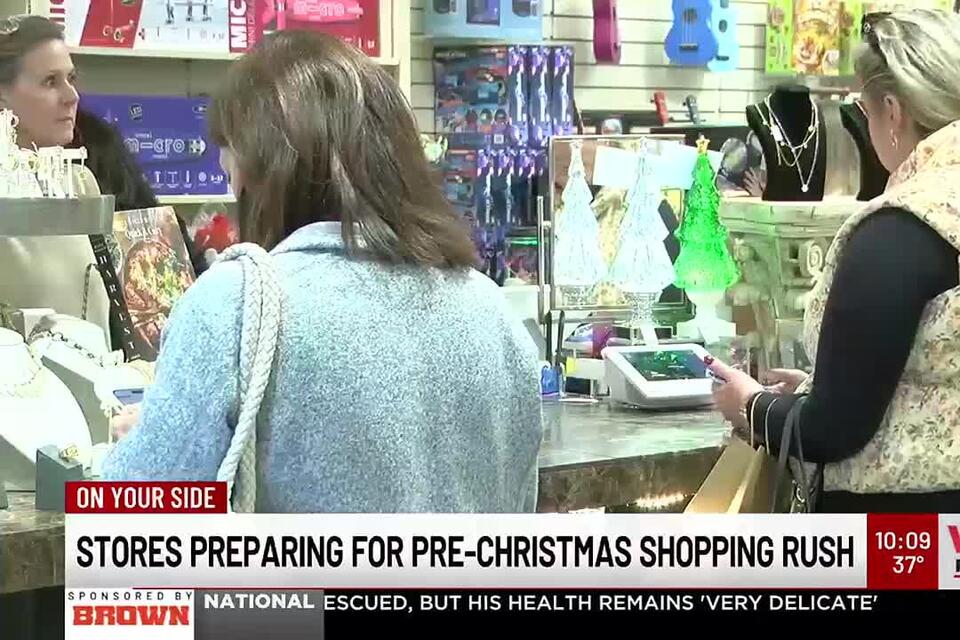 Stores preparing for pre-Christmas shopping rush - NewsBreak