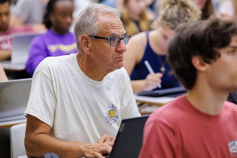 66 Year Old joins LSU Marching Band Fulfilling a lifelong Dream - NewsBreak