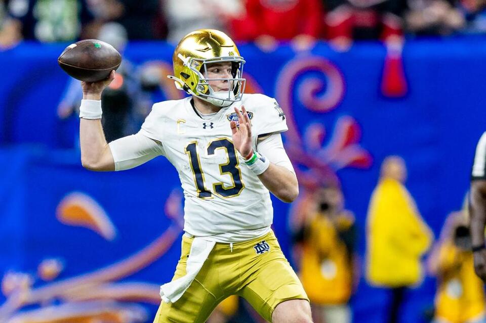 Riley Leonard NFL Draft Projection: Will the Notre Dame QB Get Picked ...