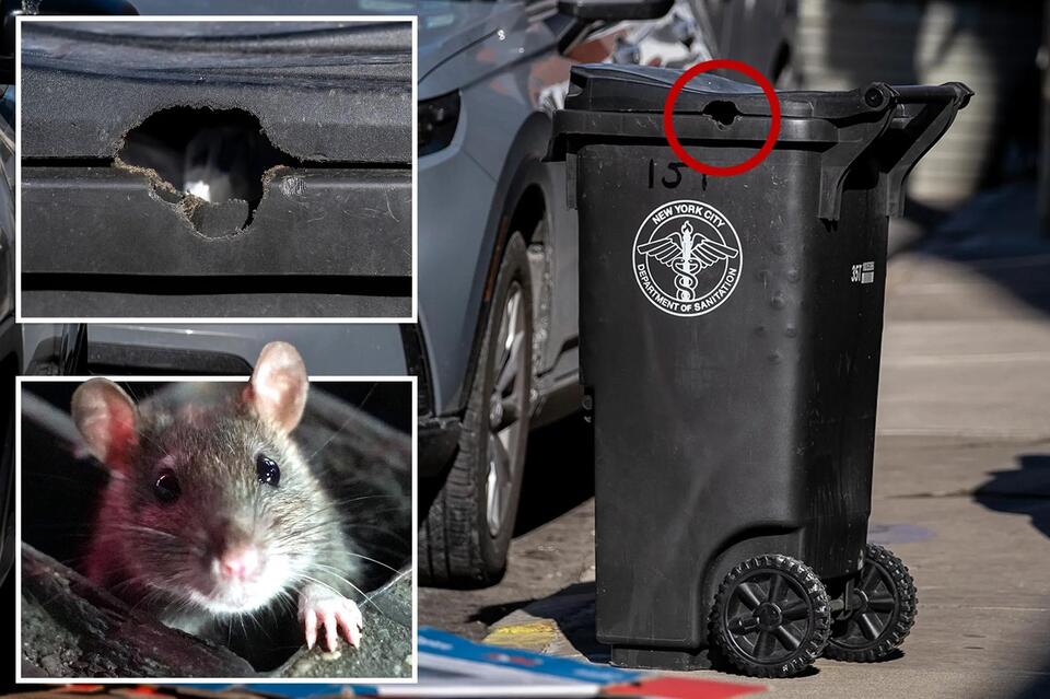 Rodents apparently gnaw through dense ‘rat-proof’ trash bin mandated by ...