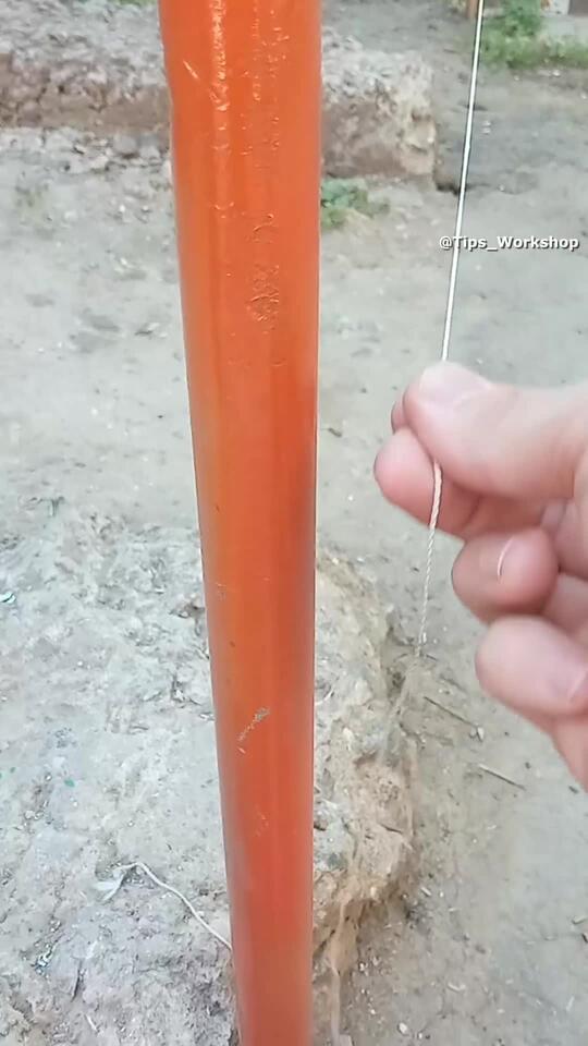 Very useful skill for construction How to quickly and securely tie a ...