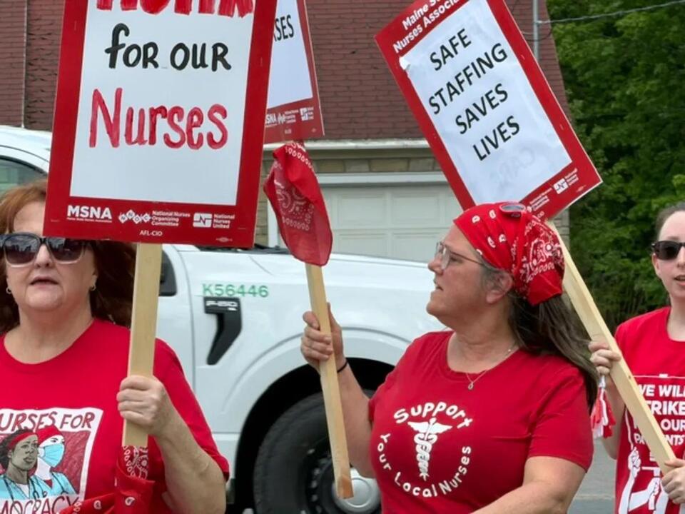 Houlton nurses begin 4-day walkout - NewsBreak