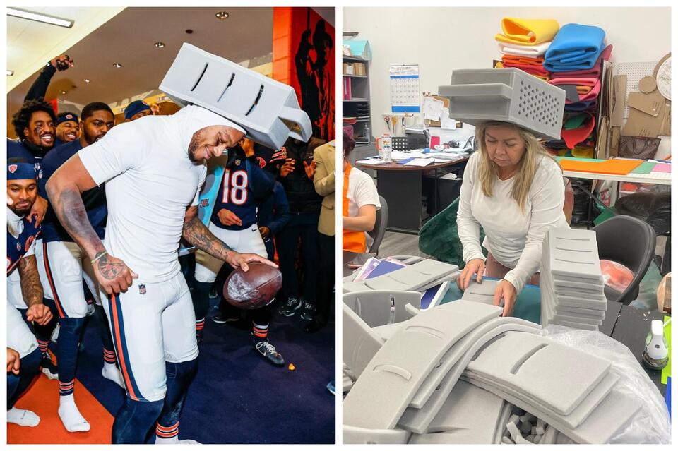 3,000+ Cheese Grater Hats Sold After Bears Shred Packers, ‘A Christmas ...