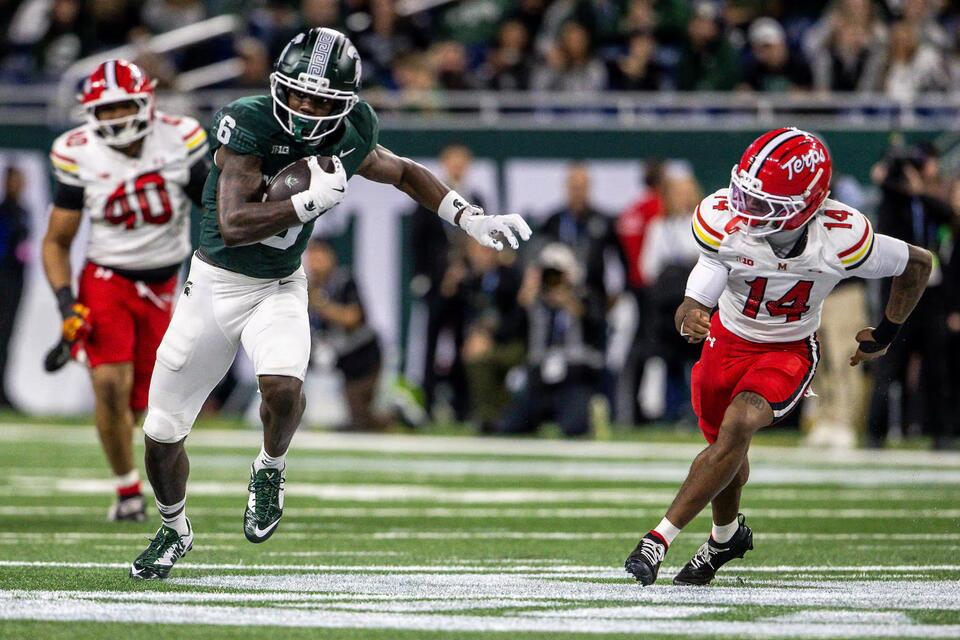 Michigan State WR Nick Marsh entering portal - NewsBreak